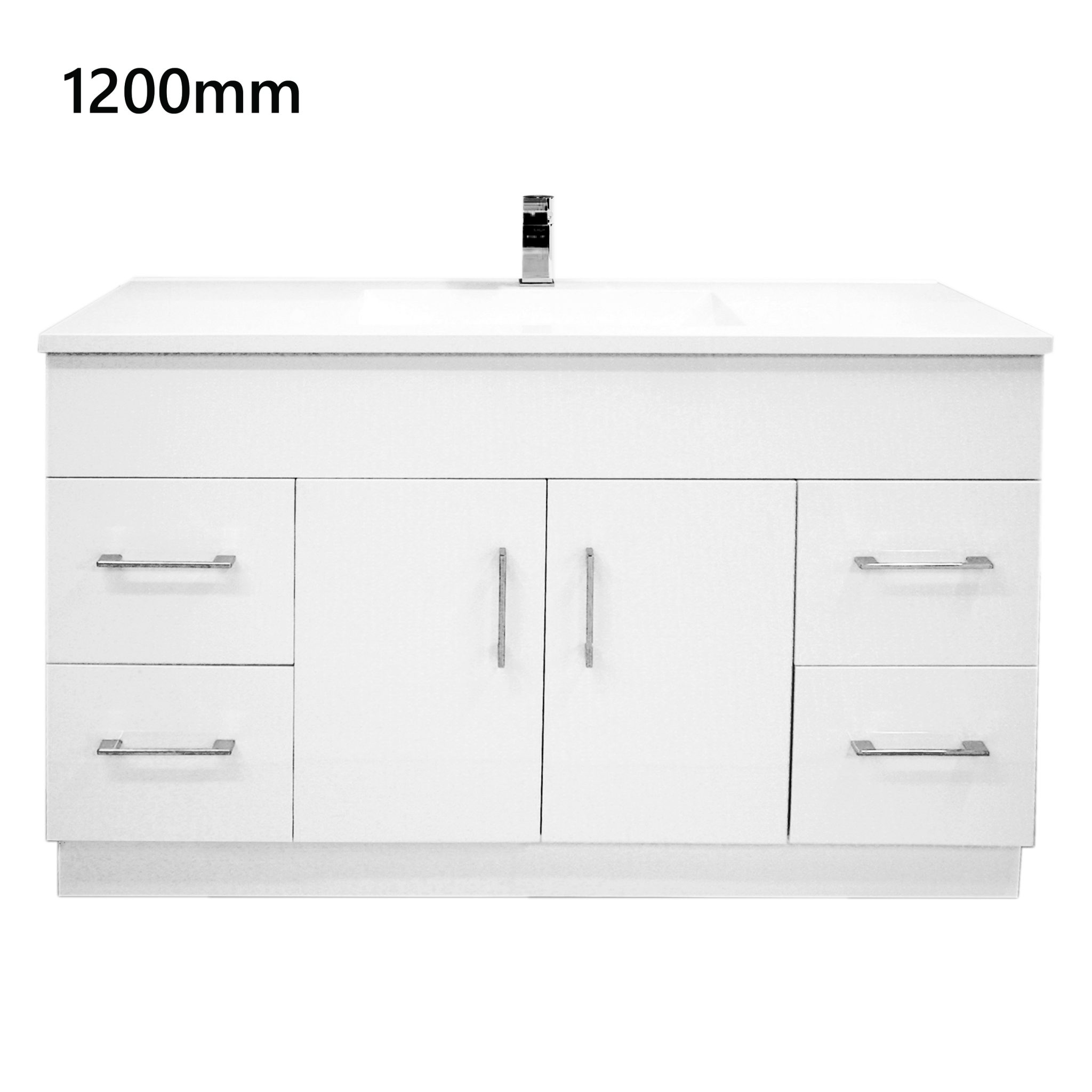 Vanity Cabinet Eclipse Floor Standing 1200mm | Showerwell Home Products