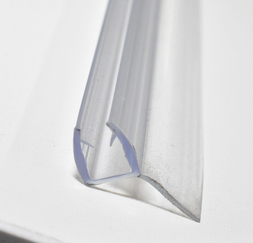 6mm Glass Shower Door Seal 45 degree Blade | Showerwell Home Products
