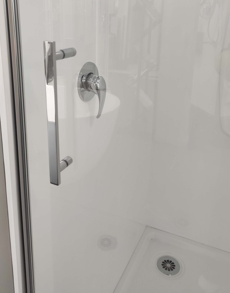 Designer Square Shower Door Handle | Showerwell Home Products