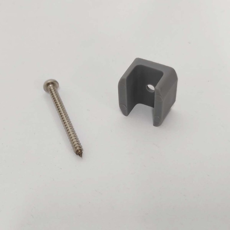 Deluxe Slider End Cap Grey | Showerwell Home Products
